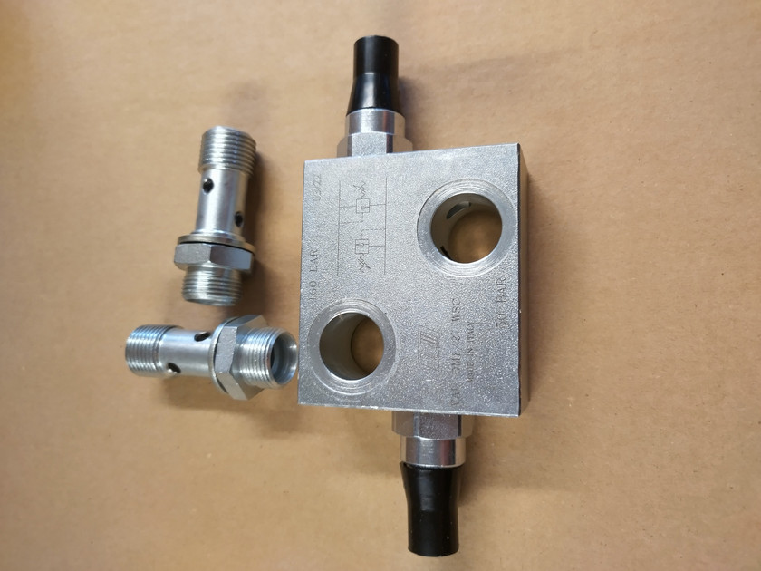 Kaksoispaineenrajoitusventtiili OMR hydraulimoottorille - EP-hydrauliikka