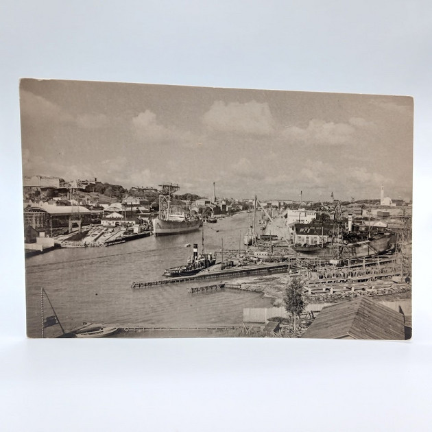 Turku satama, vanhat postikortit 6kpl – VIGEA