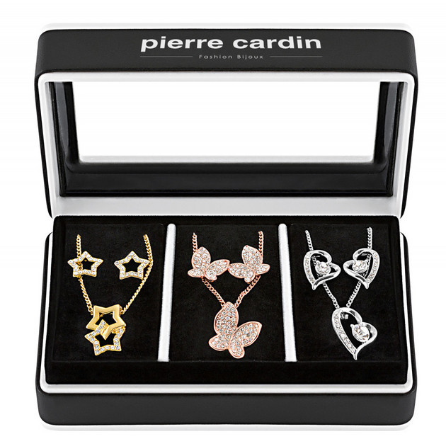 Pierre Cardin Jewellery Set - 3 korusettiä – Divitia