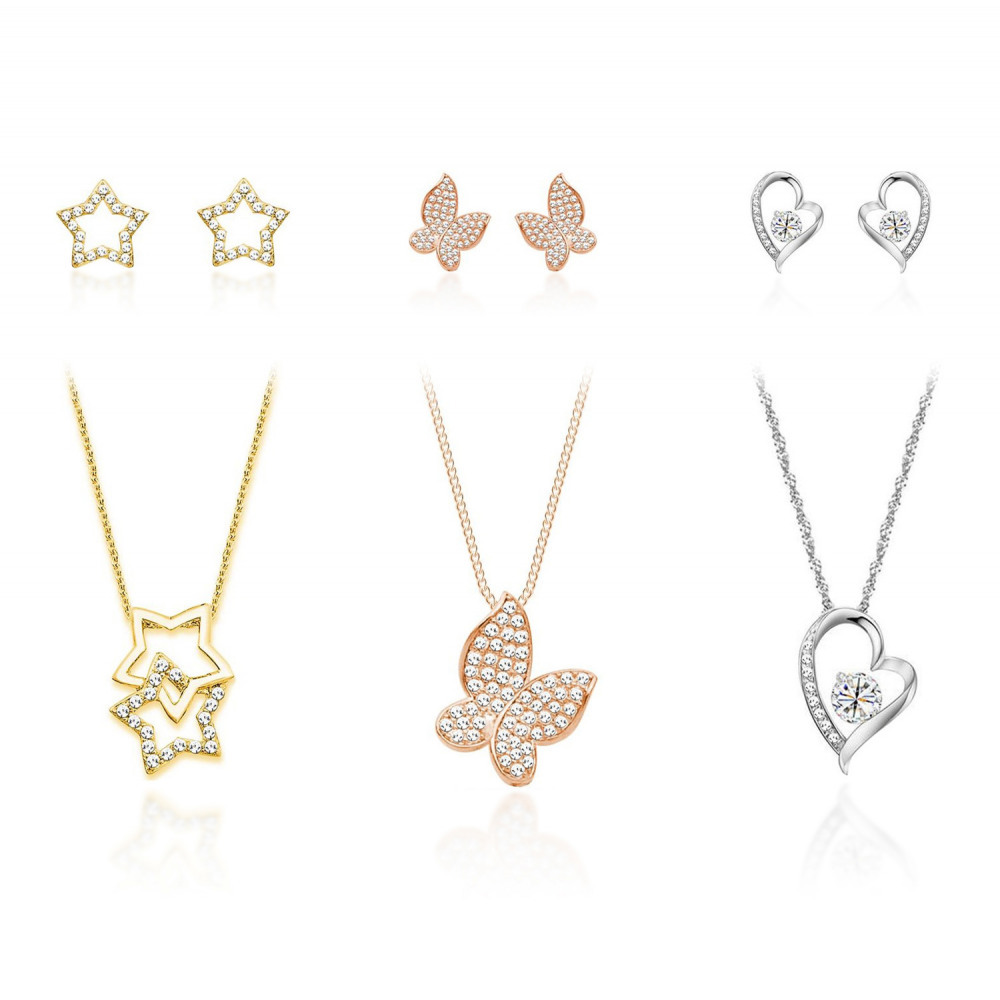 Pierre Cardin Jewellery Set - 3 korusettiä – Divitia