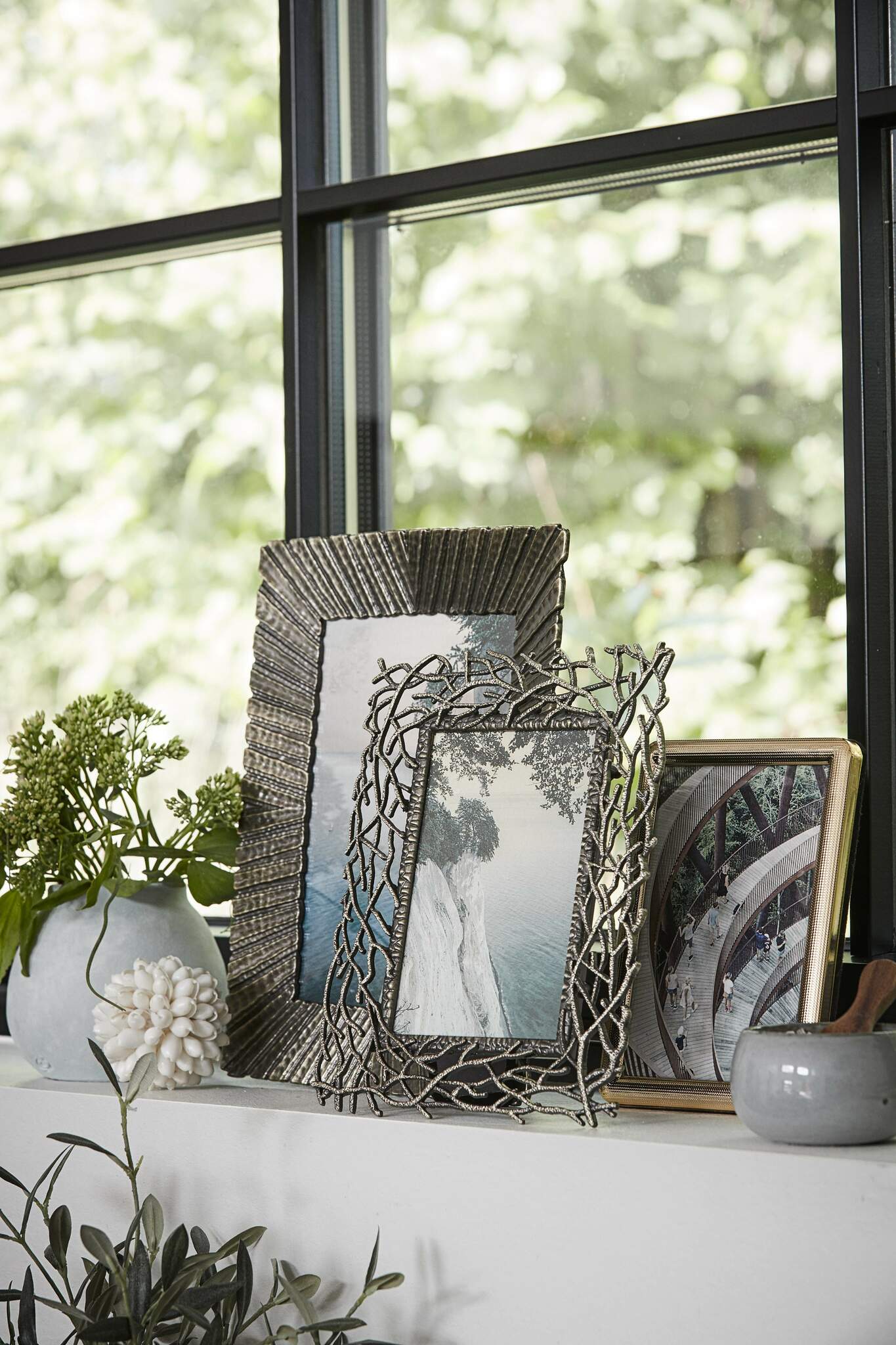 LENE BJERRE DESIGN Austin Photo Frame Antique Brass – Divitia