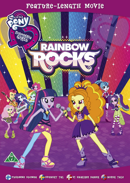 MY LITTLE PONY - EQUESTRIA GIRLS: RAINBOW ROCKS DVD – VLMediaShop