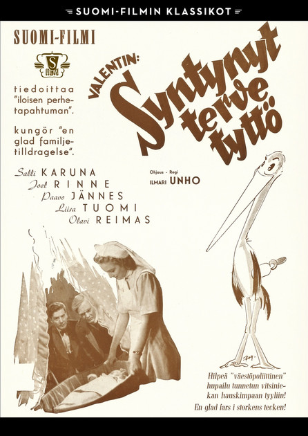 SUOMI-FILMI: SYNTYNYT TERVE TYTTÖ DVD – VLMediaShop