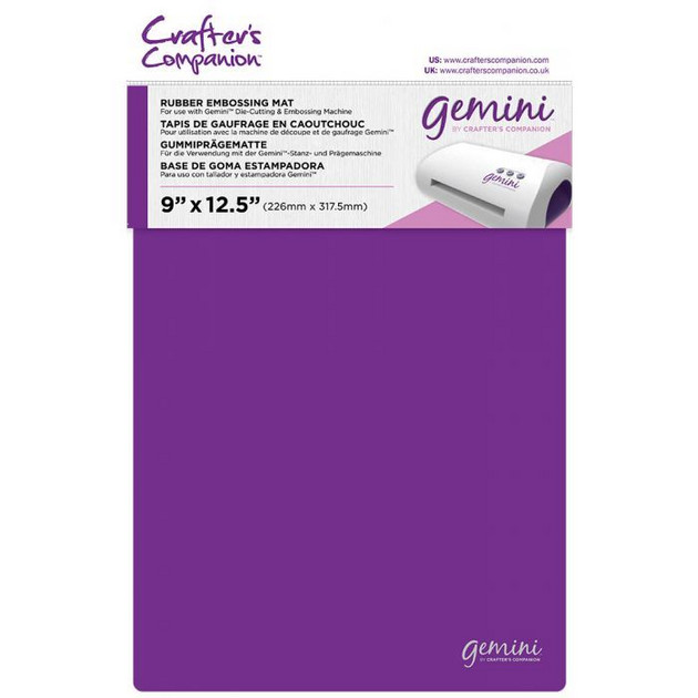 Gemini Rubber Embossing Mat, kumimatto - Käsitellen
