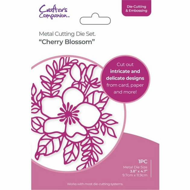 Crafter's Companion stanssi Cherry Blossom - Käsitellen