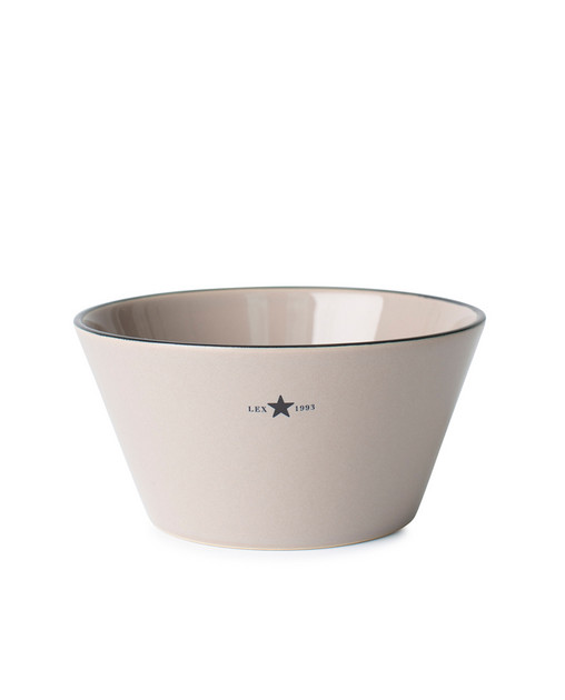 Stoneware Bowl, Beige, Lexington - Vanille Home
