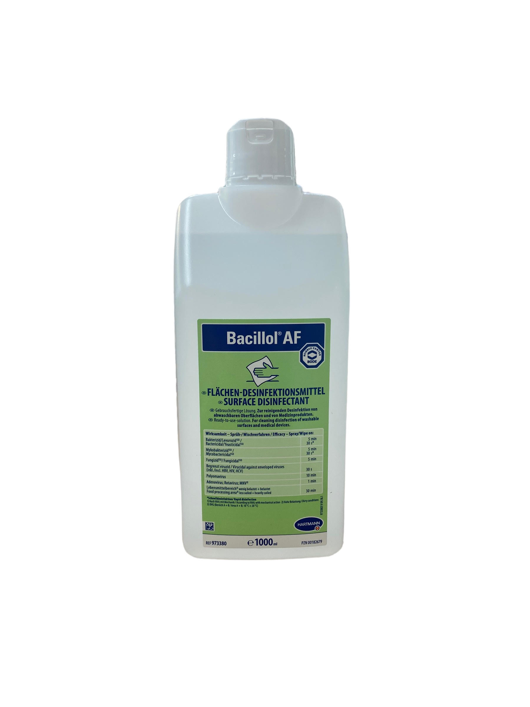 Rapid Surface Disinfectant - Bacillol AF - 1000 ml – Verkkokauppa ...
