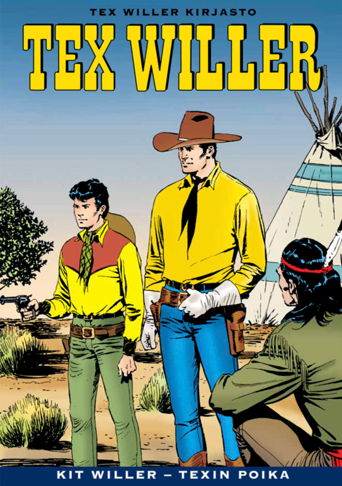 Tex Willer Kirjasto 7: Kit Willer – Tex Willerin poika - Verkkokauppa ...