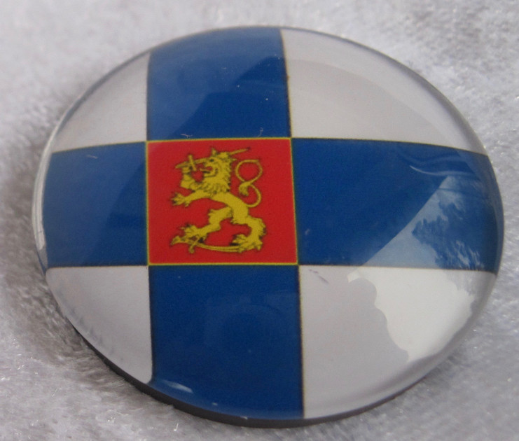 Magneetti Suomen lippu, Suomen leijona – Kivikauppa Qii