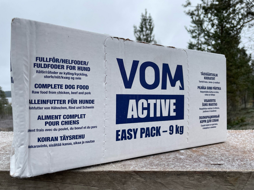 VOM Active Original Easy Pack 9kg – Eläinten raakaruokapuoti Ivalo