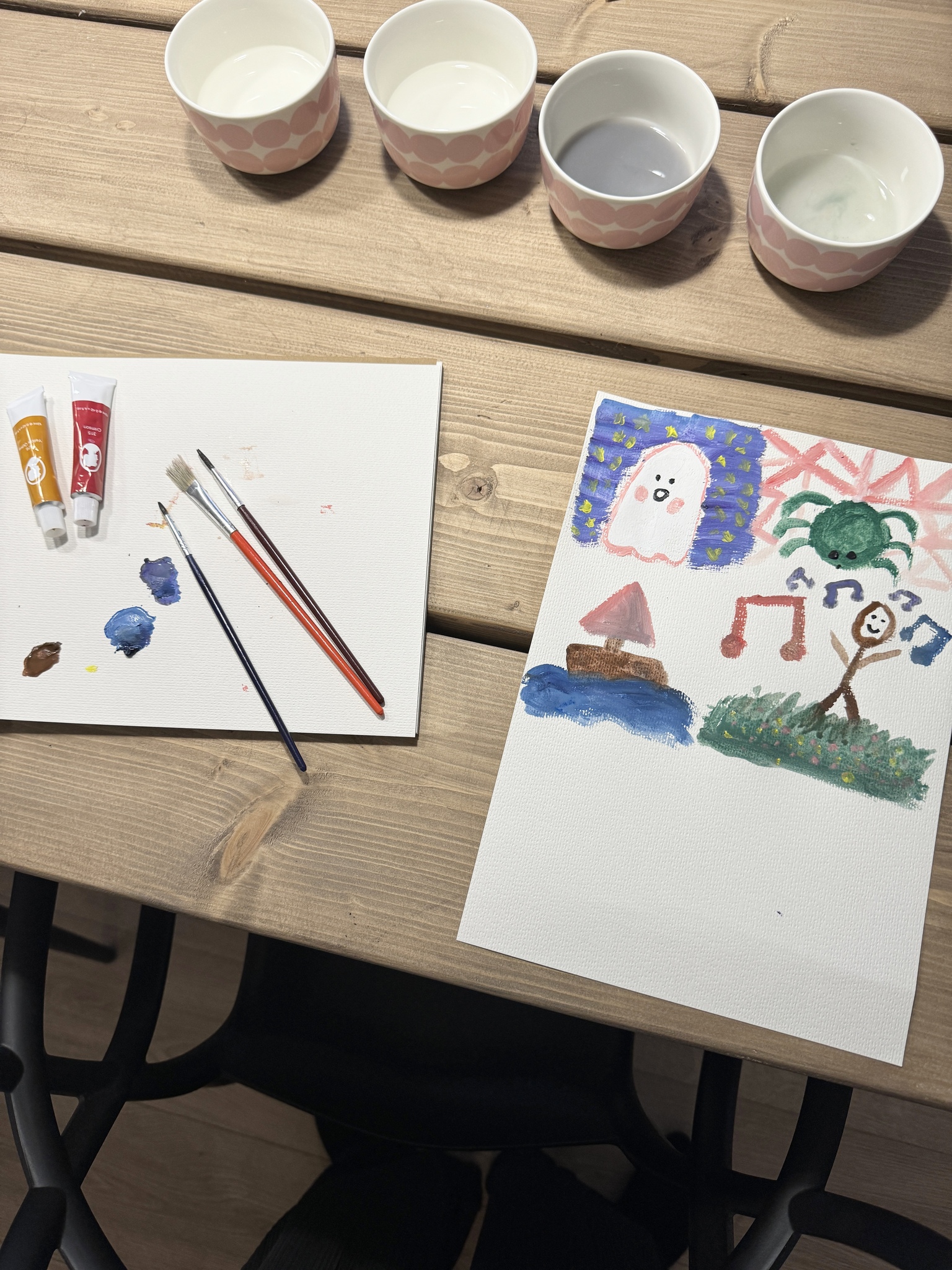 musiikkiliikunta, musiikkimaalaus, musiikki päiväkodissa ...