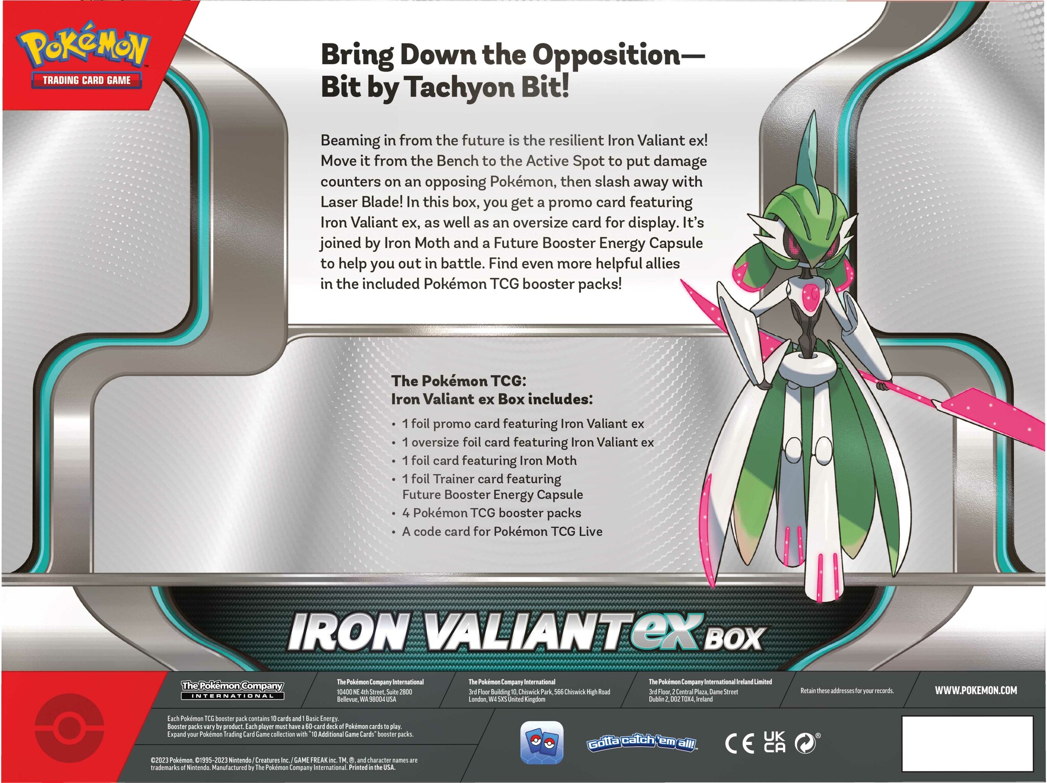 Pokémon TCG: Iron Valiant ex box – Korttistoppi