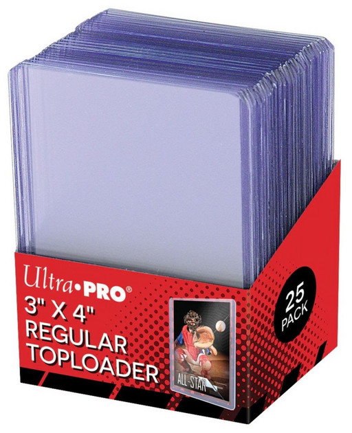 Ultra Pro: Regular Toploader (25 kpl) – Korttistoppi